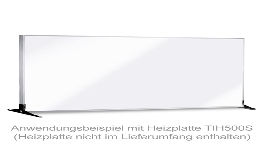 Trotec Standfüsse zu Heizplatten TIH-S schwarz